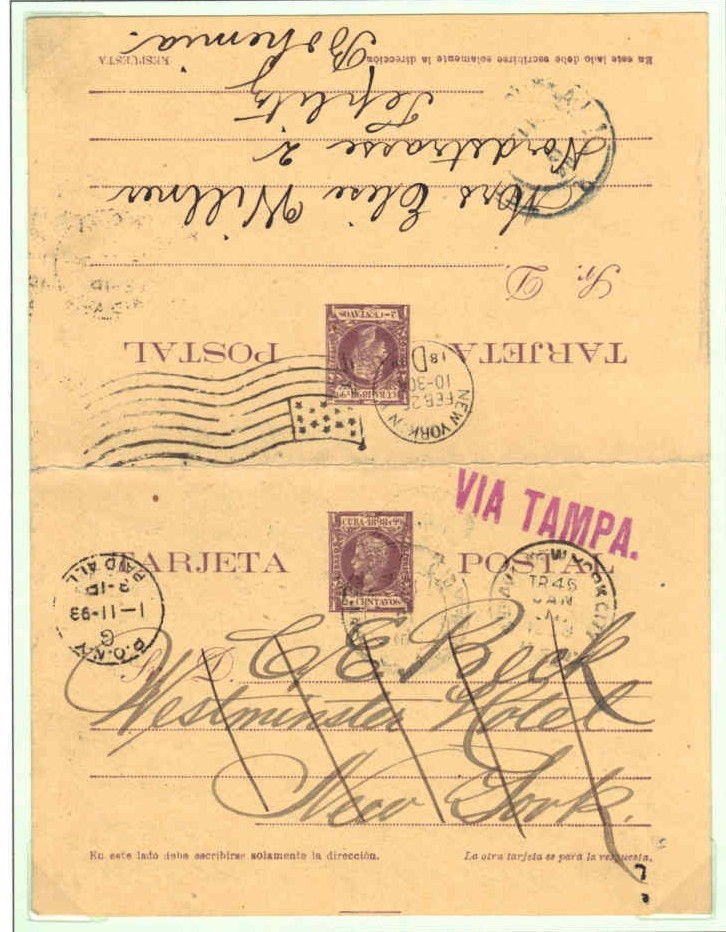 Descubriendo CubaFil´2023. Los enteros postales del período colonial de ...